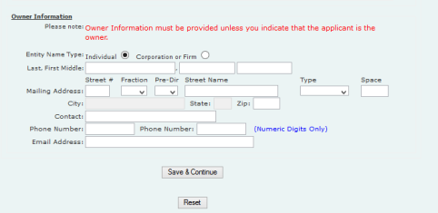 Commercial Building Permit Applications