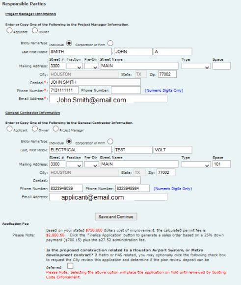 Commercial Building Permit Applications