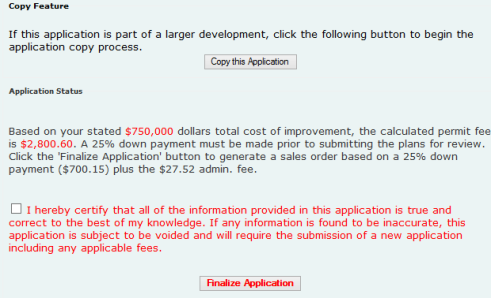 Commercial Building Permit Applications