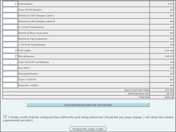 Purchase a Permit for an Existing Project
