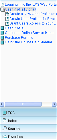 Using the Navigation Pane and Toolbar