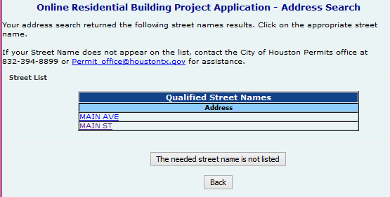 Residential Building Permit Application